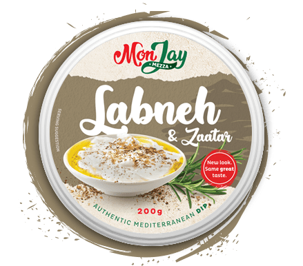 Dip - Labneh & Zaatar by Monjay Mezza 200g - Biviano Direct