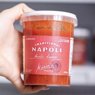 Traditional Napoli Sauce 450g by Maria's Pasta - Biviano Direct