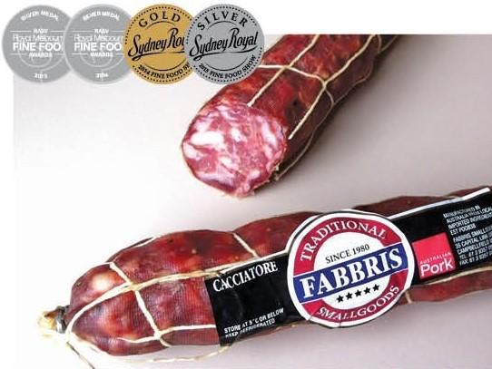 Salami - Cacciatore whole (HOT) **GOLD MEDAL winner** by Fabbris