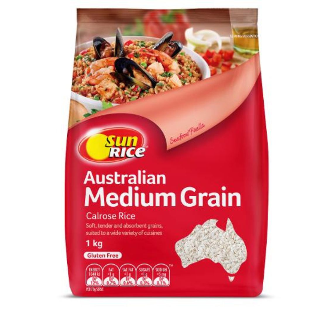 Biviano Direct - Rice - Australian Medium Grain Gluten Free - by Sun ...