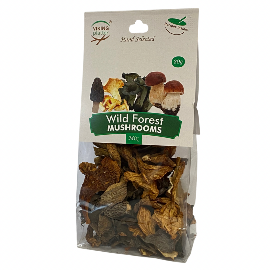Mushroom - Wild Forest Mix Dried (30gm) Packet