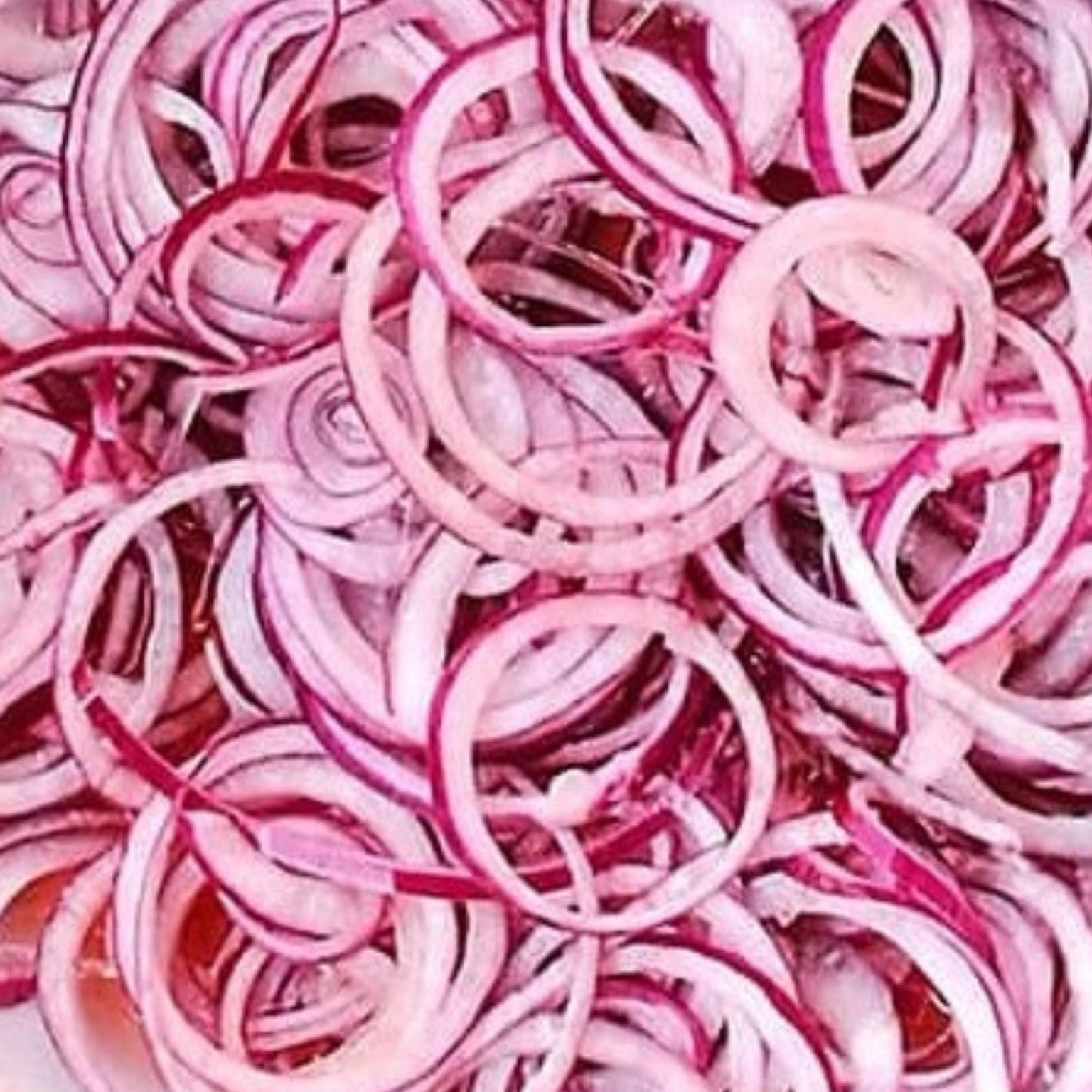 Biviano Direct - Onion Red Sliced - 3mm (thin) "MADE FRESH DAILY"