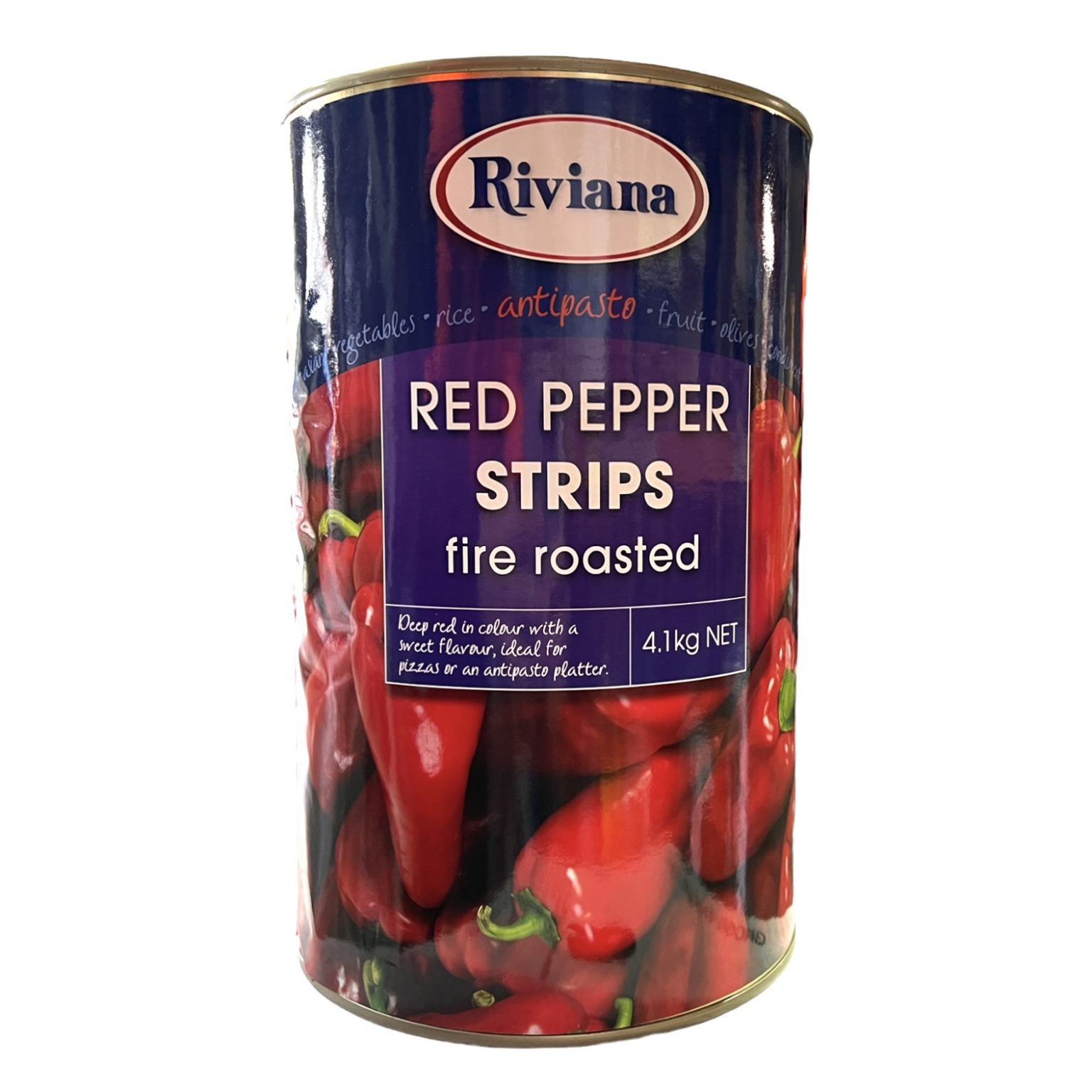Biviano Direct - Red Peppers Roasted - Strips (Fire Roasted)