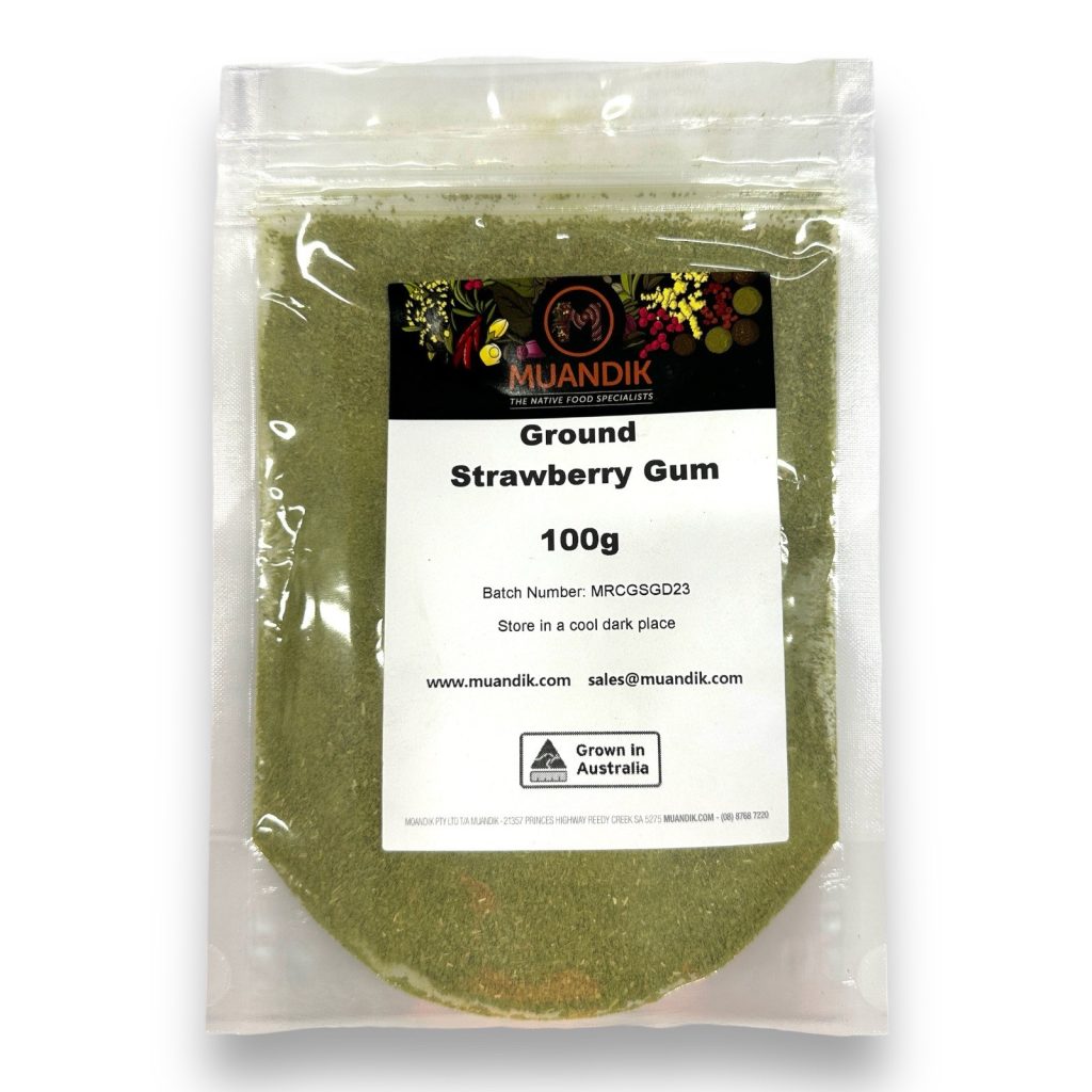 Strawberry Gum Ground Australian Native Herb | 100g - Biviano Direct