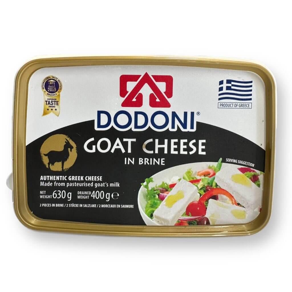 Goat Cheese in Brine by Dodoni | 400g Tub