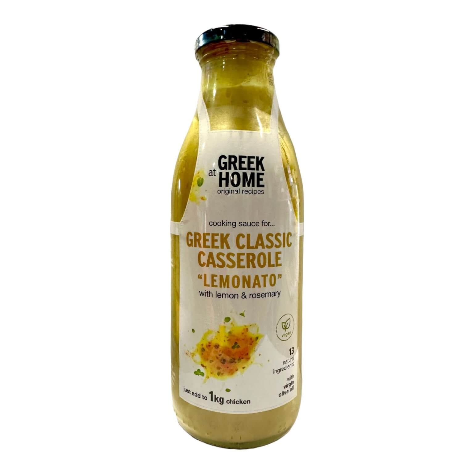 Greek Classic Casserole Lemonato Cooking Sauce 520g
